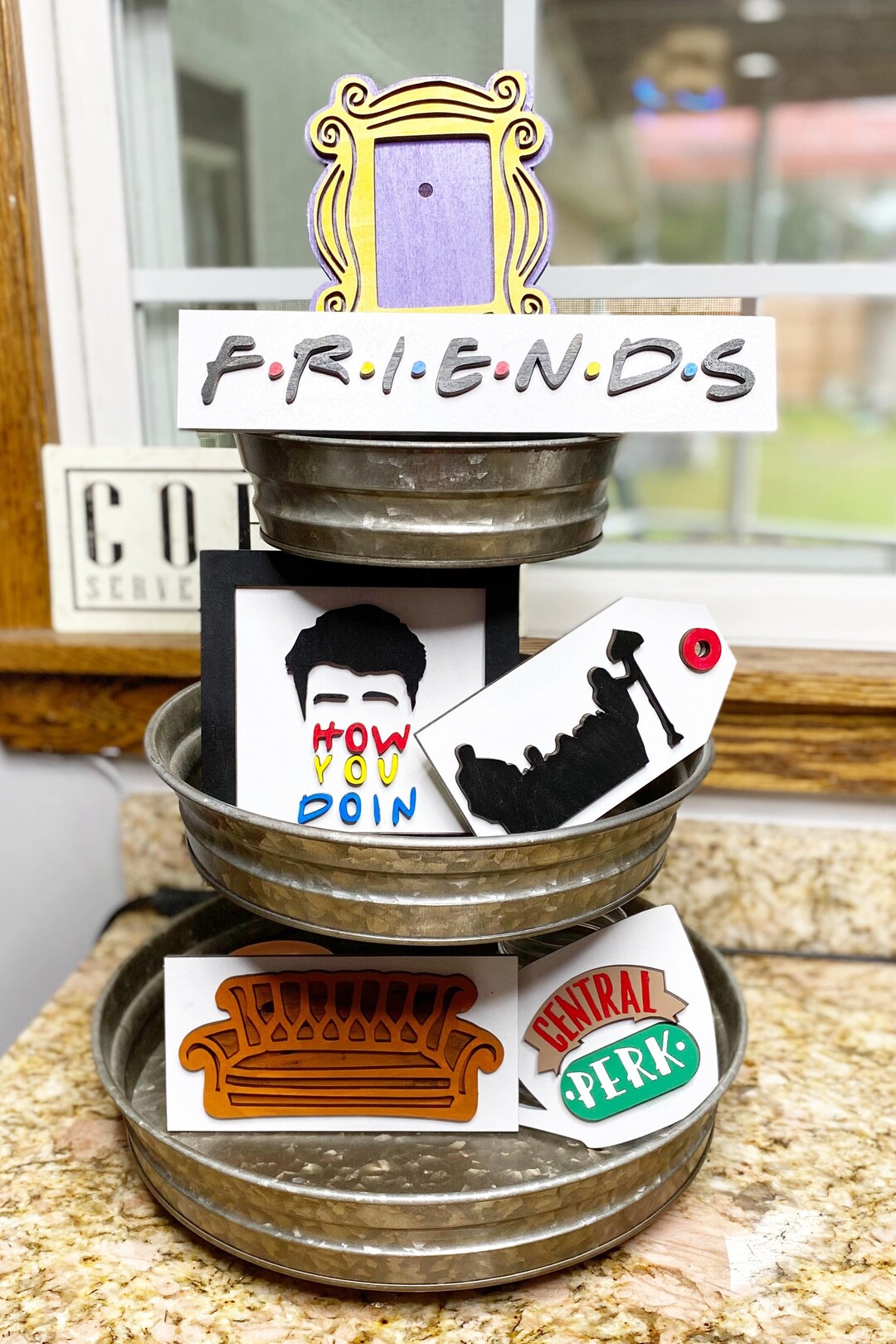 Friends Tiered Tray Signs - Etsy