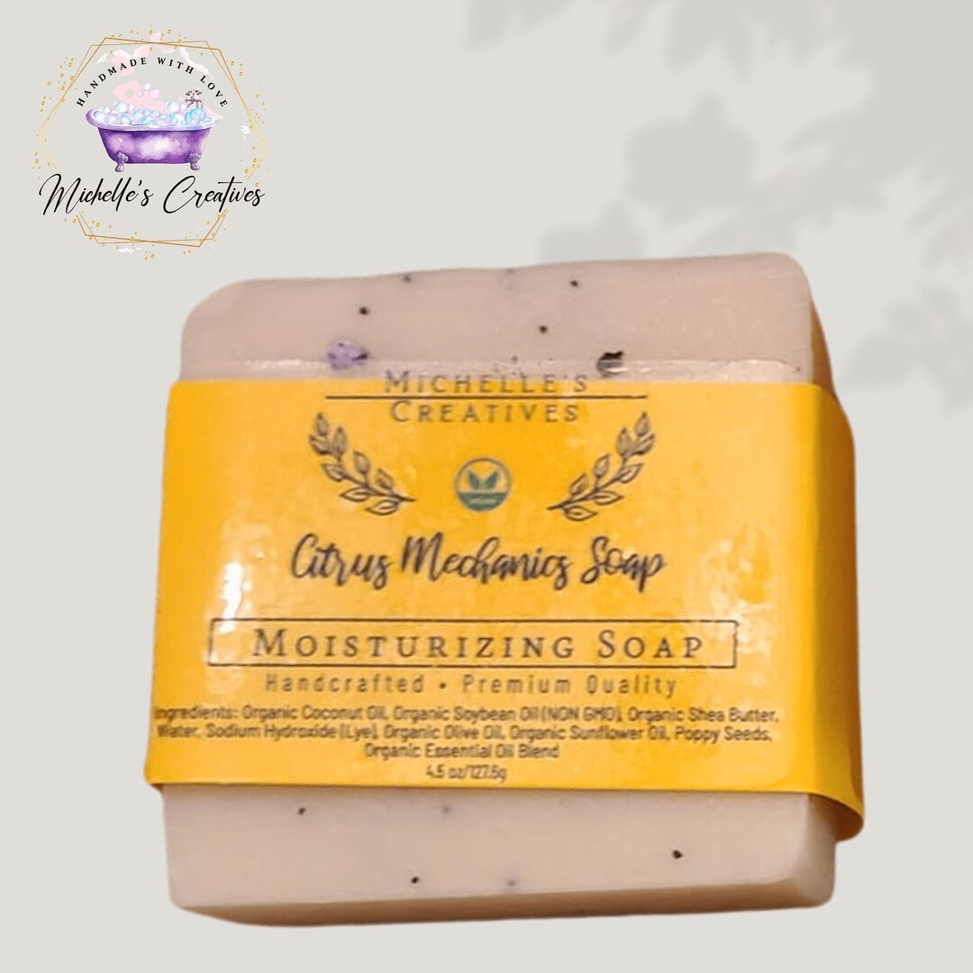 Citrus Mechanics Soap Bar - Etsy