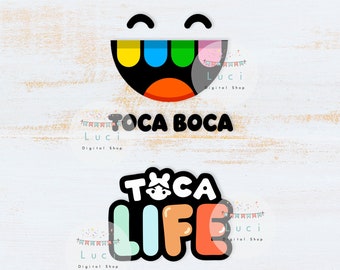 Transparent Background,Instant Download SVG PNG Toca Life World Toca ...