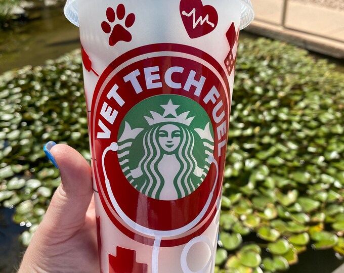 Vet Tech Starbucks Cup. Vet Gift. Vet Tech Week Gift. Vet Gift. You ...
