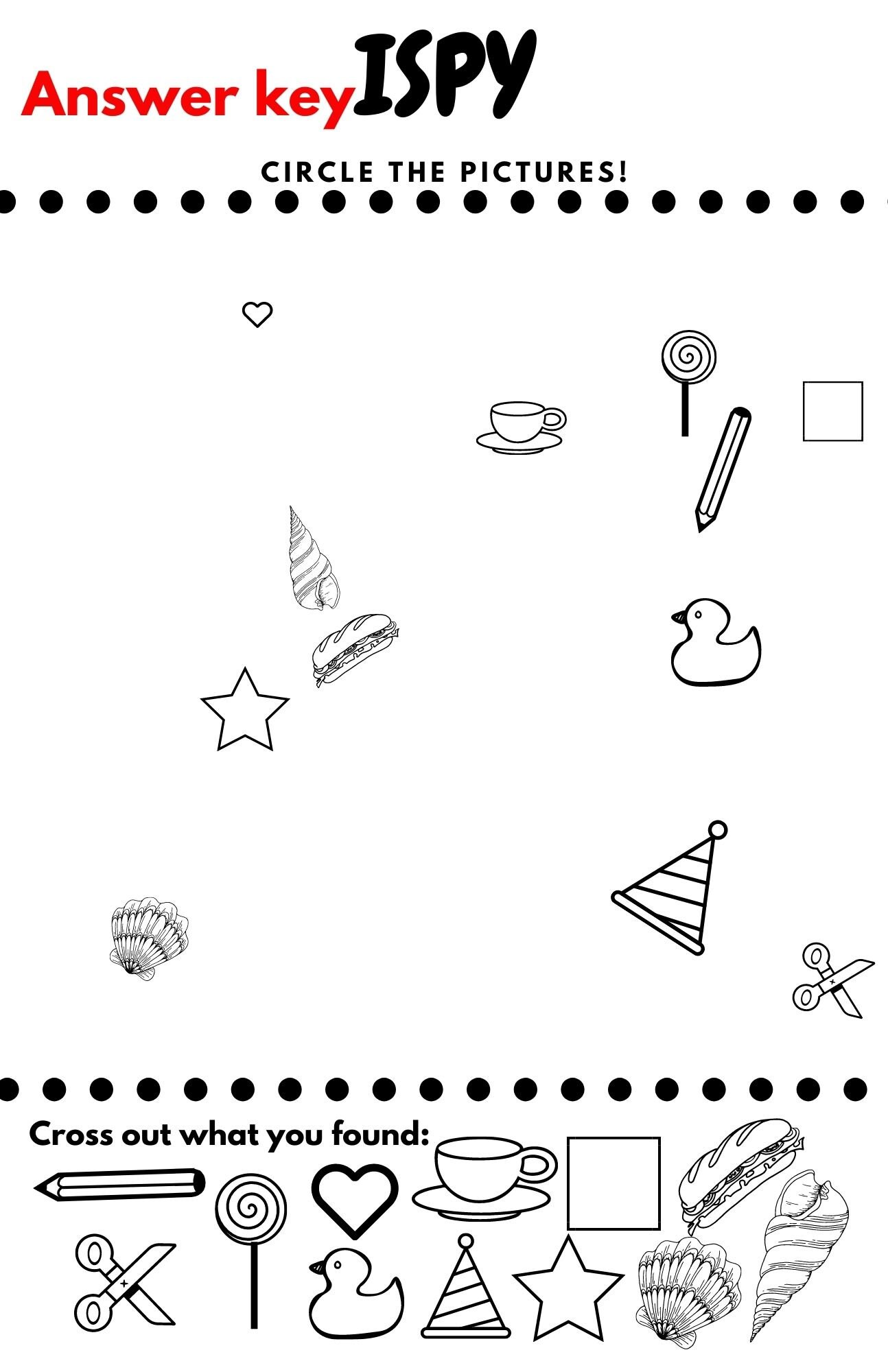 ISPY Printable Worksheets!! Seek and Find Fun Activities. - Etsy