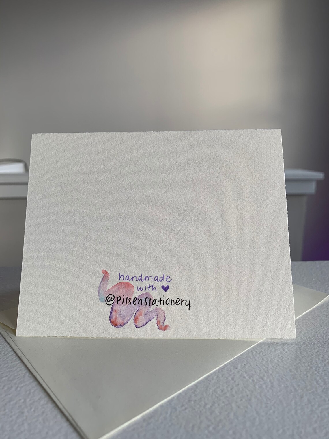 Octopus Love | Custom Message | Watercolor Card | Handmade | Blank ...