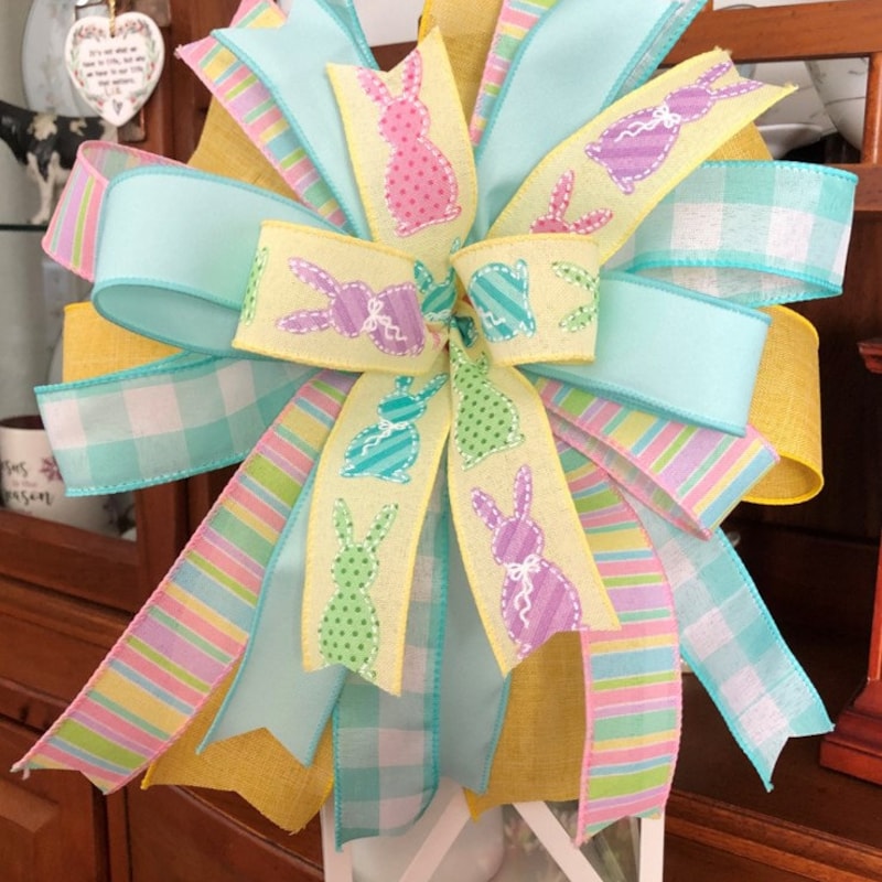 Easter Bow - Etsy