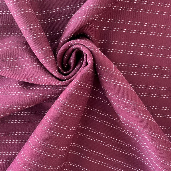Pinstripe Fabric - Etsy