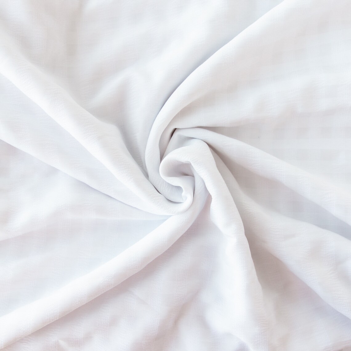 White Textured Rayon Fabric by the Half Yard - Etsy