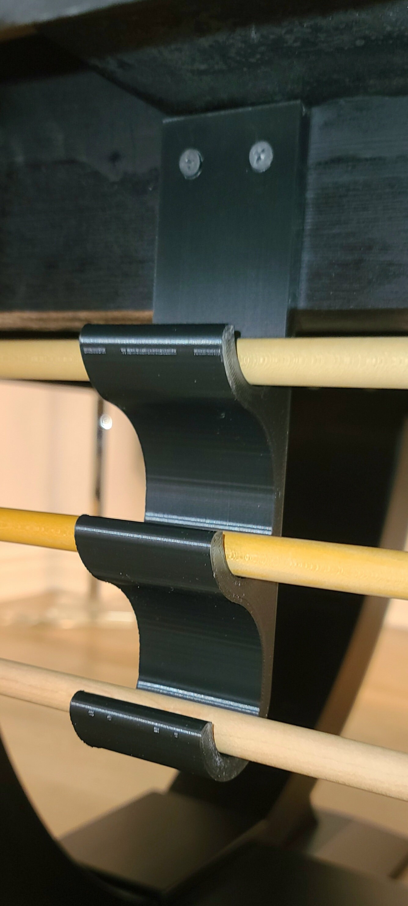 Pool Cue Under Table Mount 2pcs - Etsy Australia