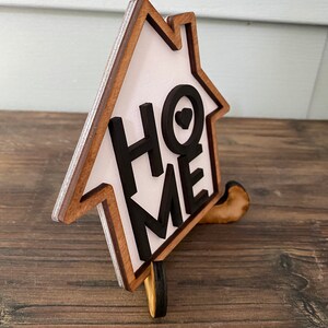Home Collection Mini Signs | Rustic | Farmhouse | Tier Tray Decor | 3D ...
