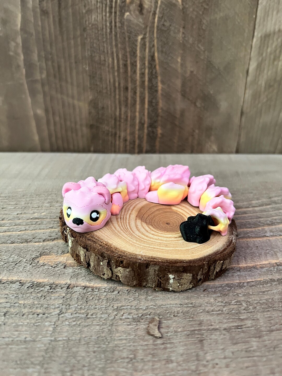 Baby Sherbet Ferret | Ferret 3D Printed Articulated Fidget Toy - Etsy