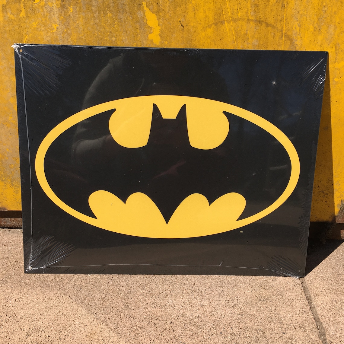 Batman Logo Sign / Batman Sign / Batman Signs / DC Comics / | Etsy
