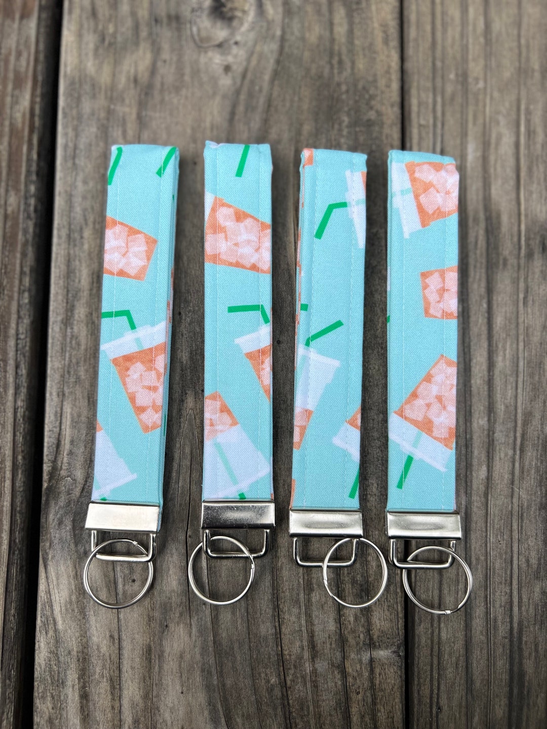 Key Fob Wristlet / Keychain Wristlet / Cute Keychain / Car Key ...