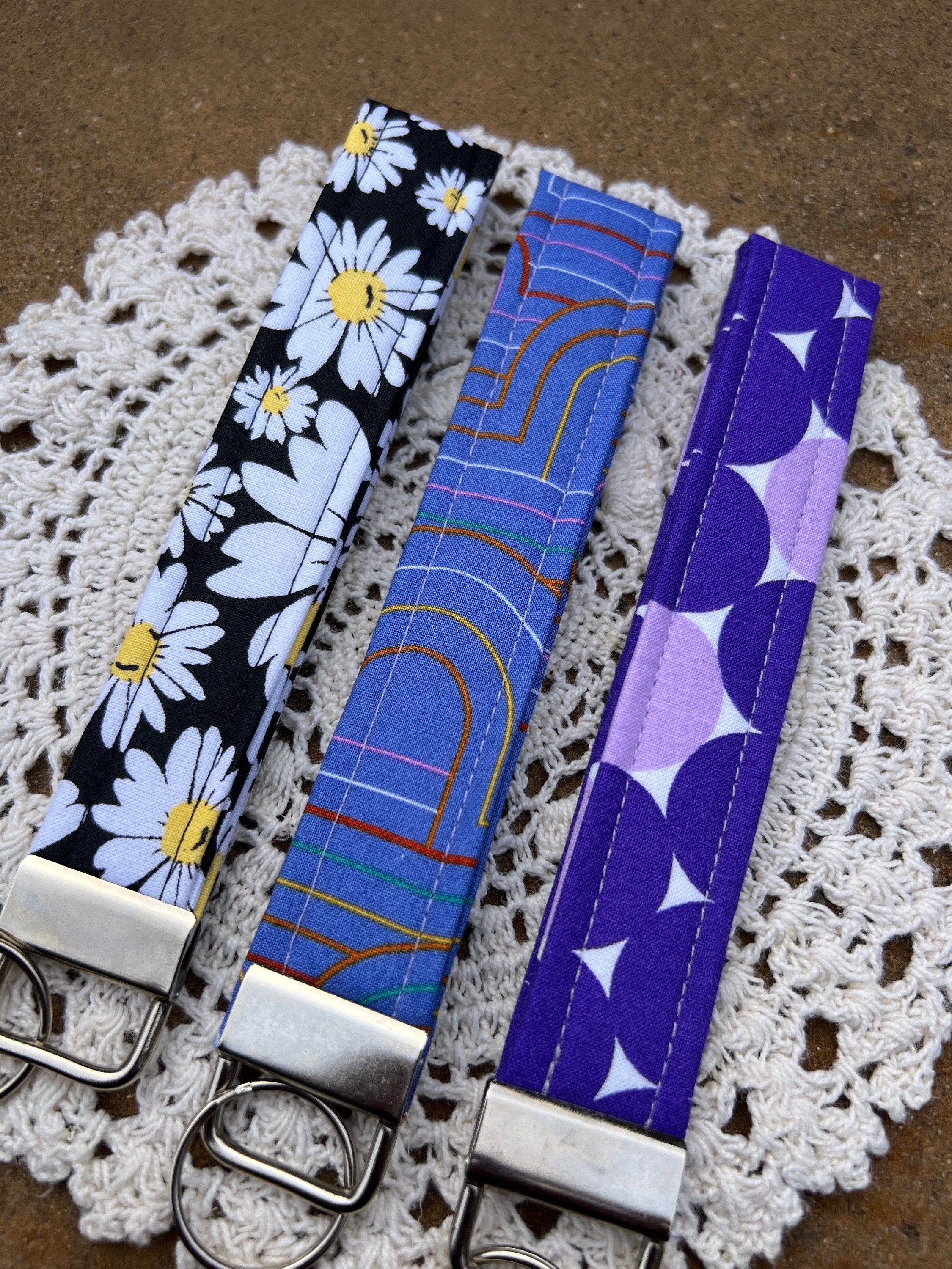Key Fob Wristlet / Keychain Wristlet / Cute Keychain / Car Key ...