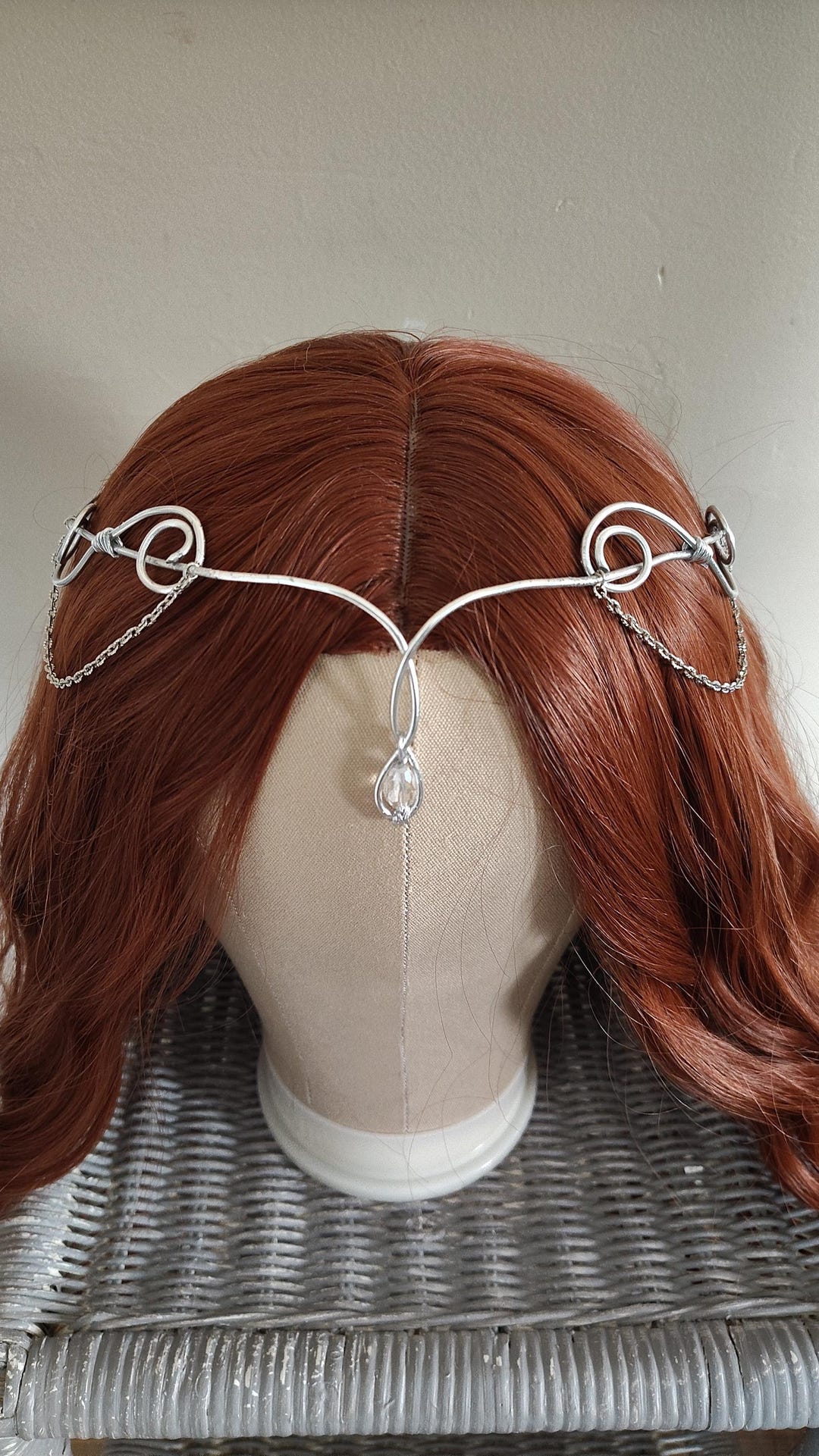 Ethereal Tiara: Fantasy Cosplay Wedding Wirework Crown - Etsy