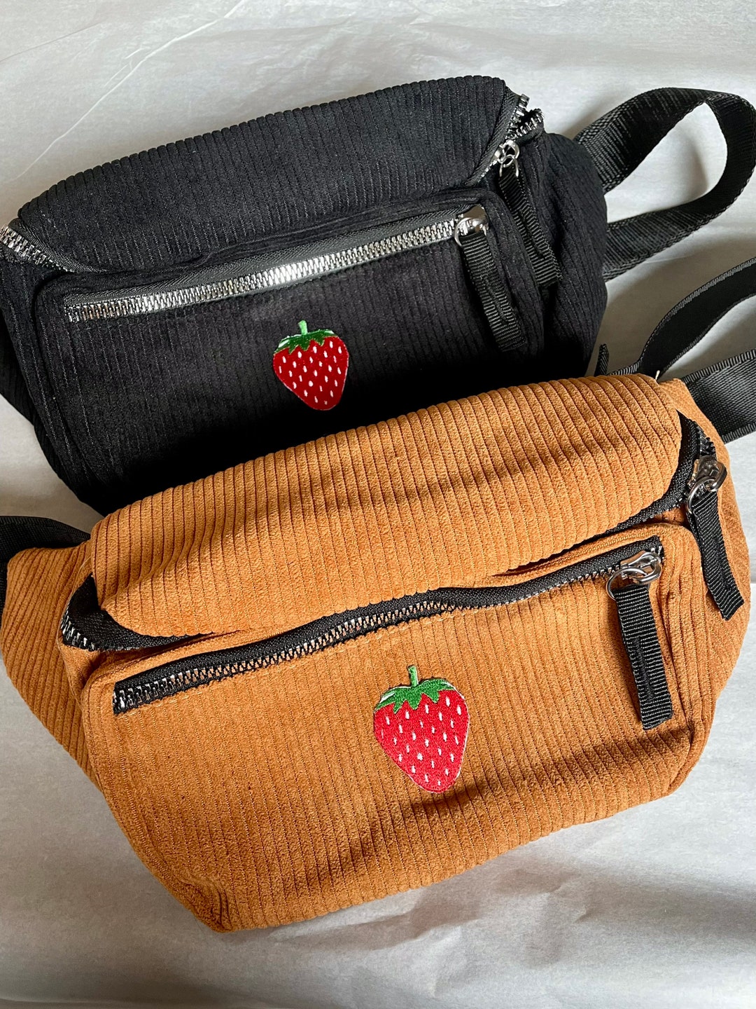 Kynd Bags "sweet Strawberry" Fanny Pack Rollerskate Skate Waist Bag ...