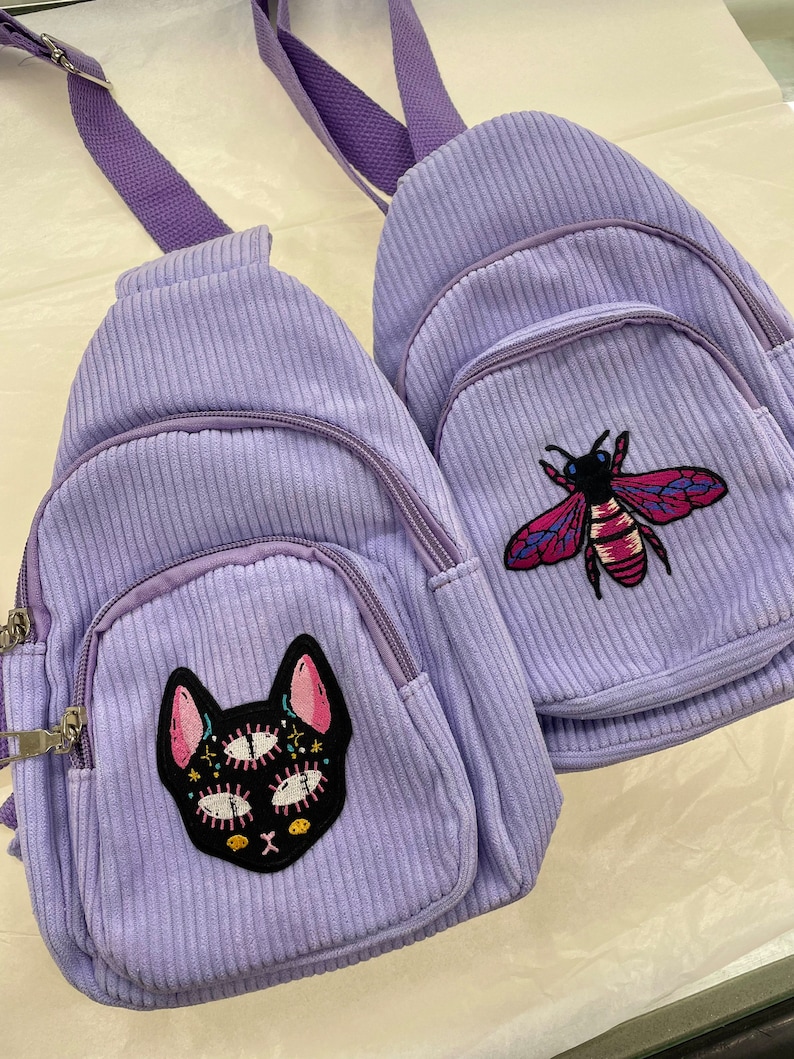 Kynd Bags Limited Edition Cross Body Sling Corduroy Bag Fanny - Etsy