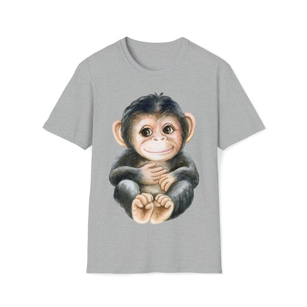 Baby Monkey Shirt - Etsy