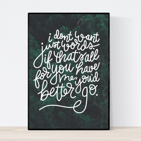 Fitzgerald Quote - Etsy