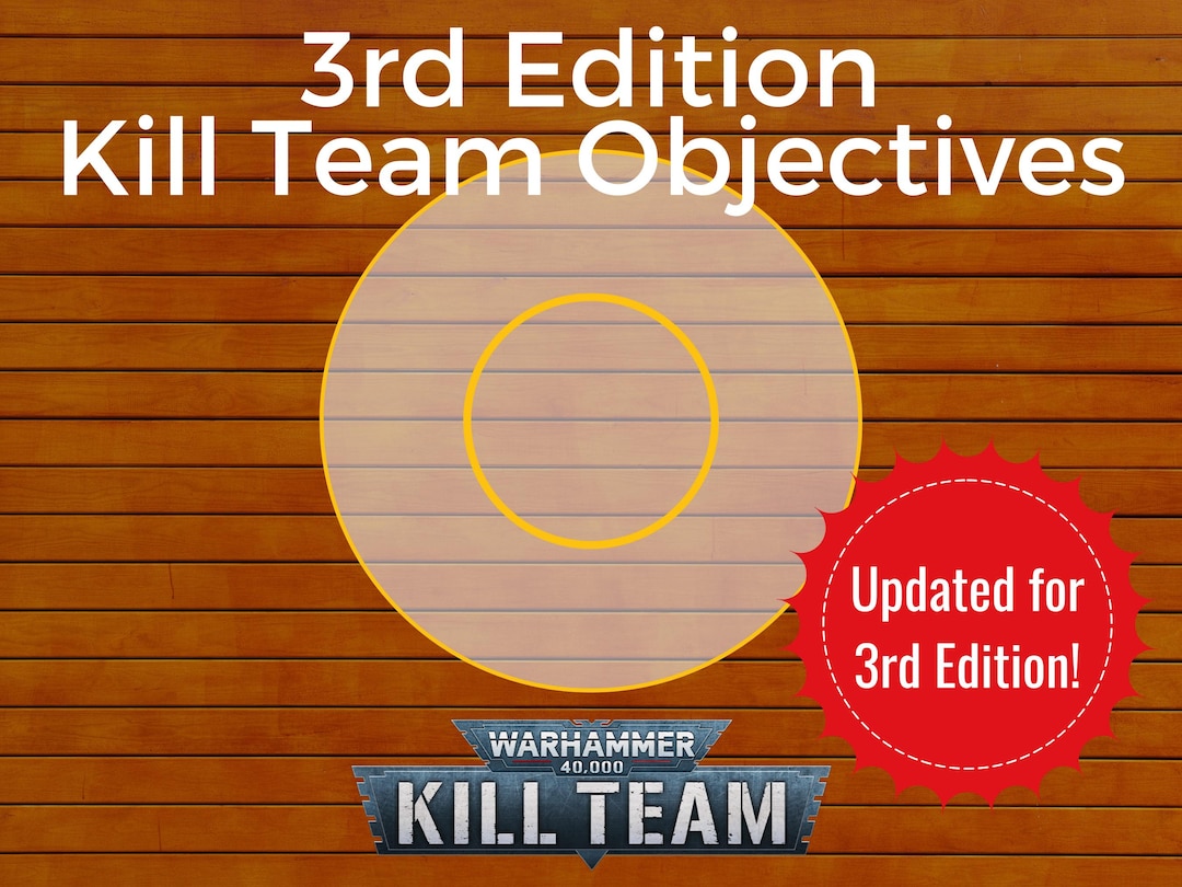 Kill Team Objective Markers - Etsy