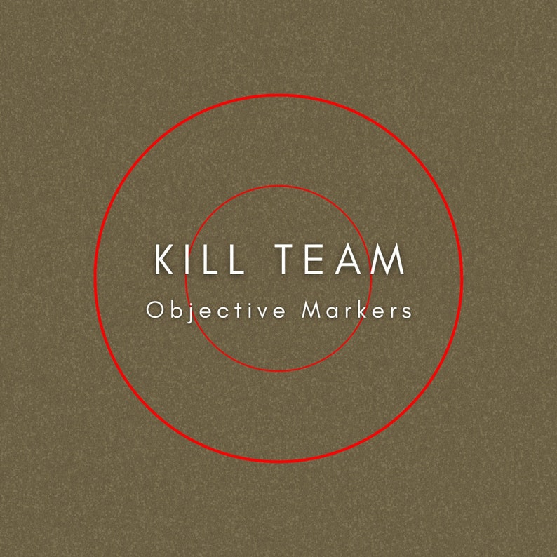 Kill Team Objective Markers - Etsy