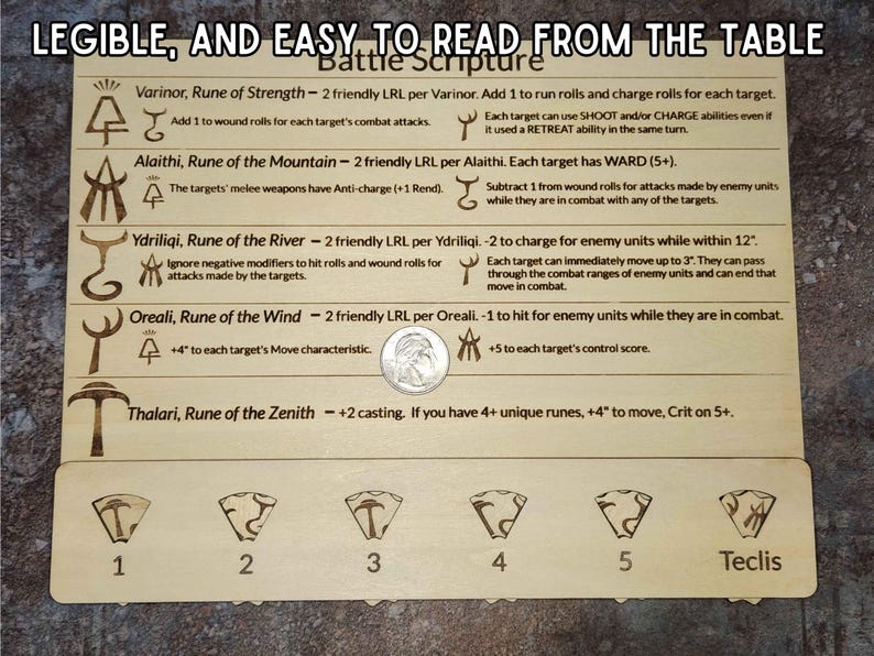 High Elf Rune Tracker - Etsy