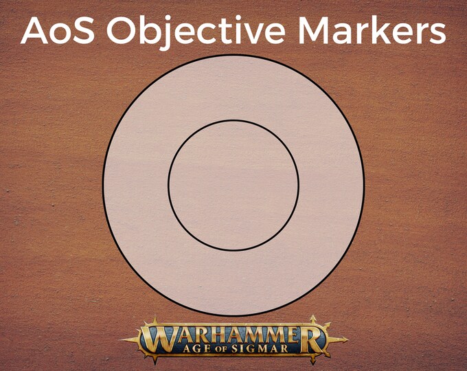 Age of Sigmar Objective Markers - Etsy