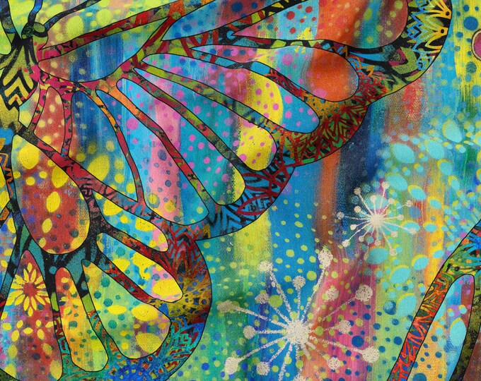Butterfly Quilting Fabric From Butterfly Fields by Sue Penn ...