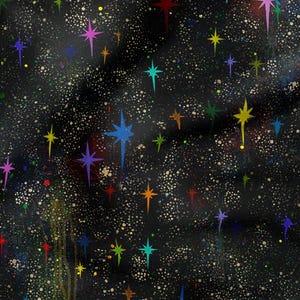 Starlight Quilting Fabric From Skylights by Sue Penn for Freespirit ...