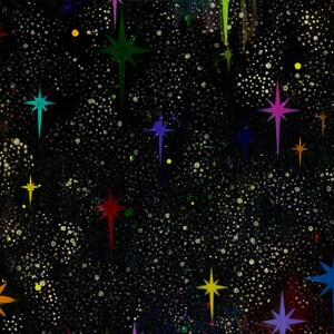Starlight Quilting Fabric From Skylights by Sue Penn for Freespirit ...