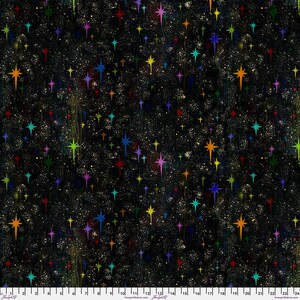 Starlight Quilting Fabric From Skylights by Sue Penn for Freespirit ...