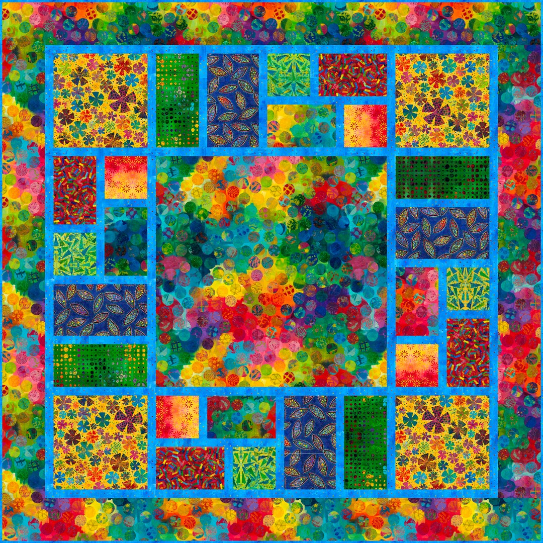 PREORDER Paper Patchwork Party Quilt Kit by Sue Penn for Freespirit ...