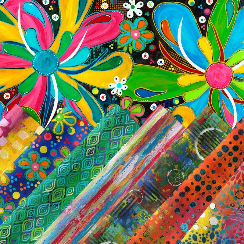 Bright Colored Fabric - Etsy