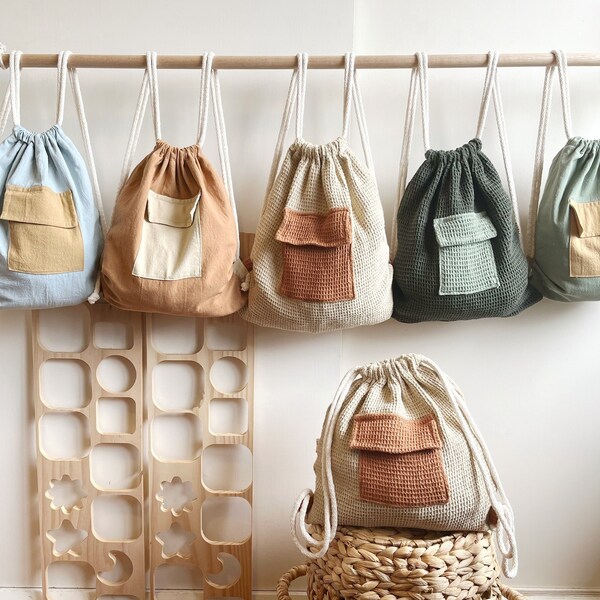 Drawstring Toy Bag - Etsy