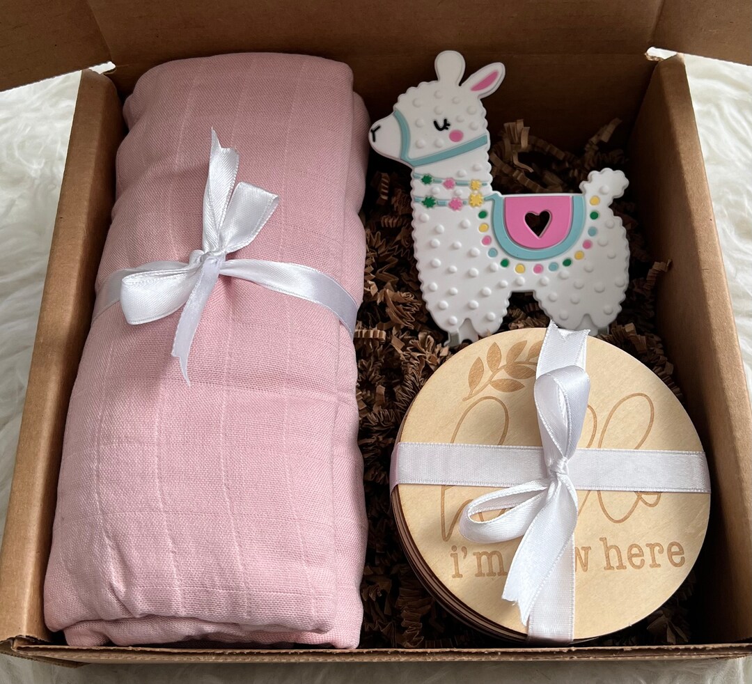 New Baby Gift Set Box, Welcome Baby Girl Baby Boy Gift Set, Baby Shower ...