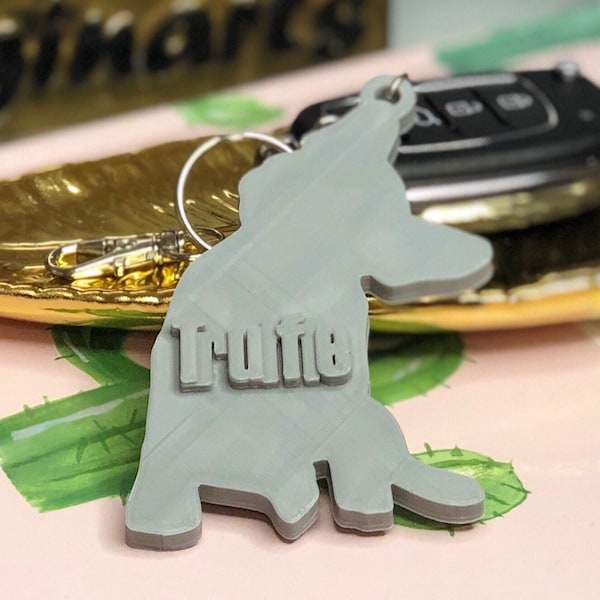 3d Printed Dog Silhouette - Etsy