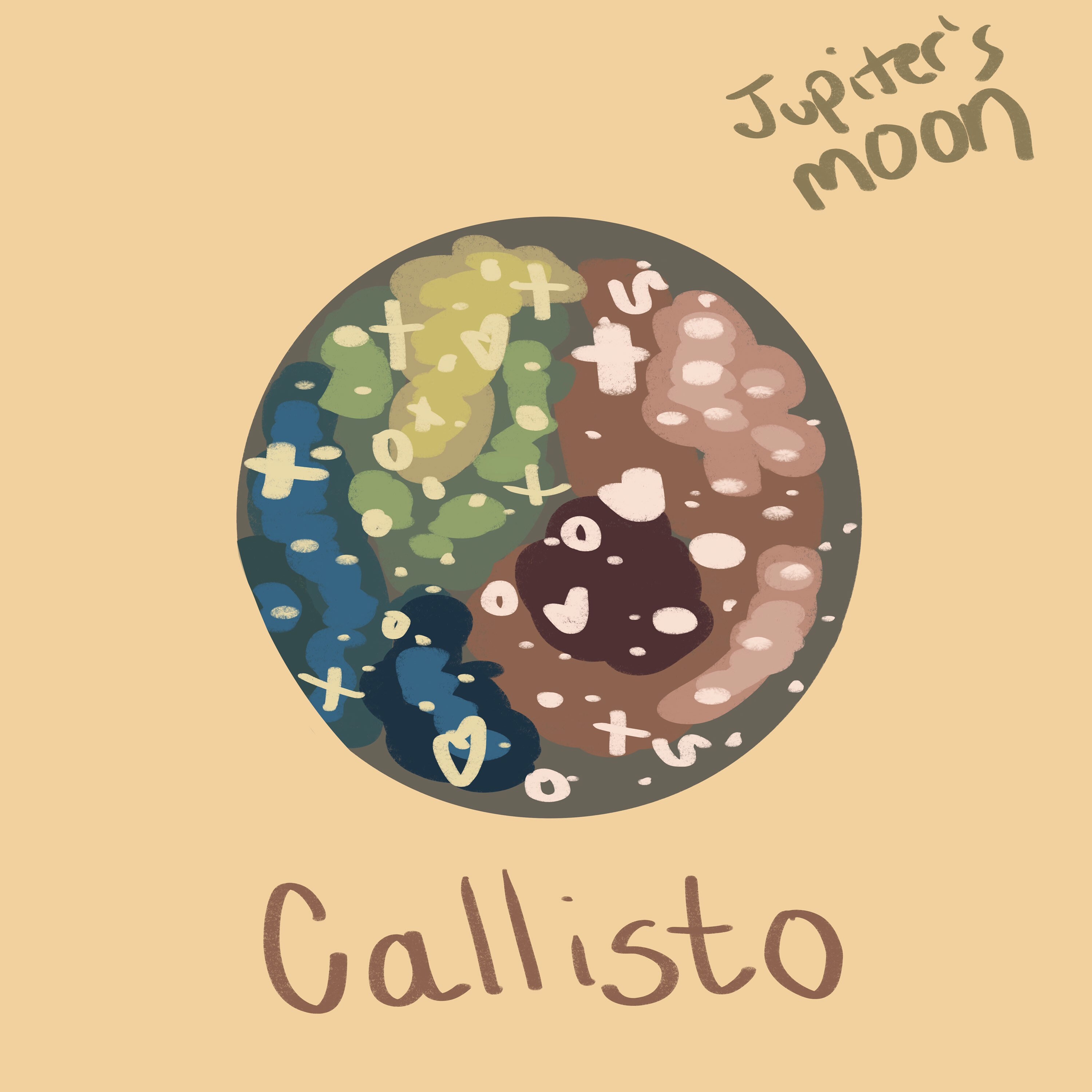 Callisto Color Palette Procreate Color Swatches Instant | Etsy