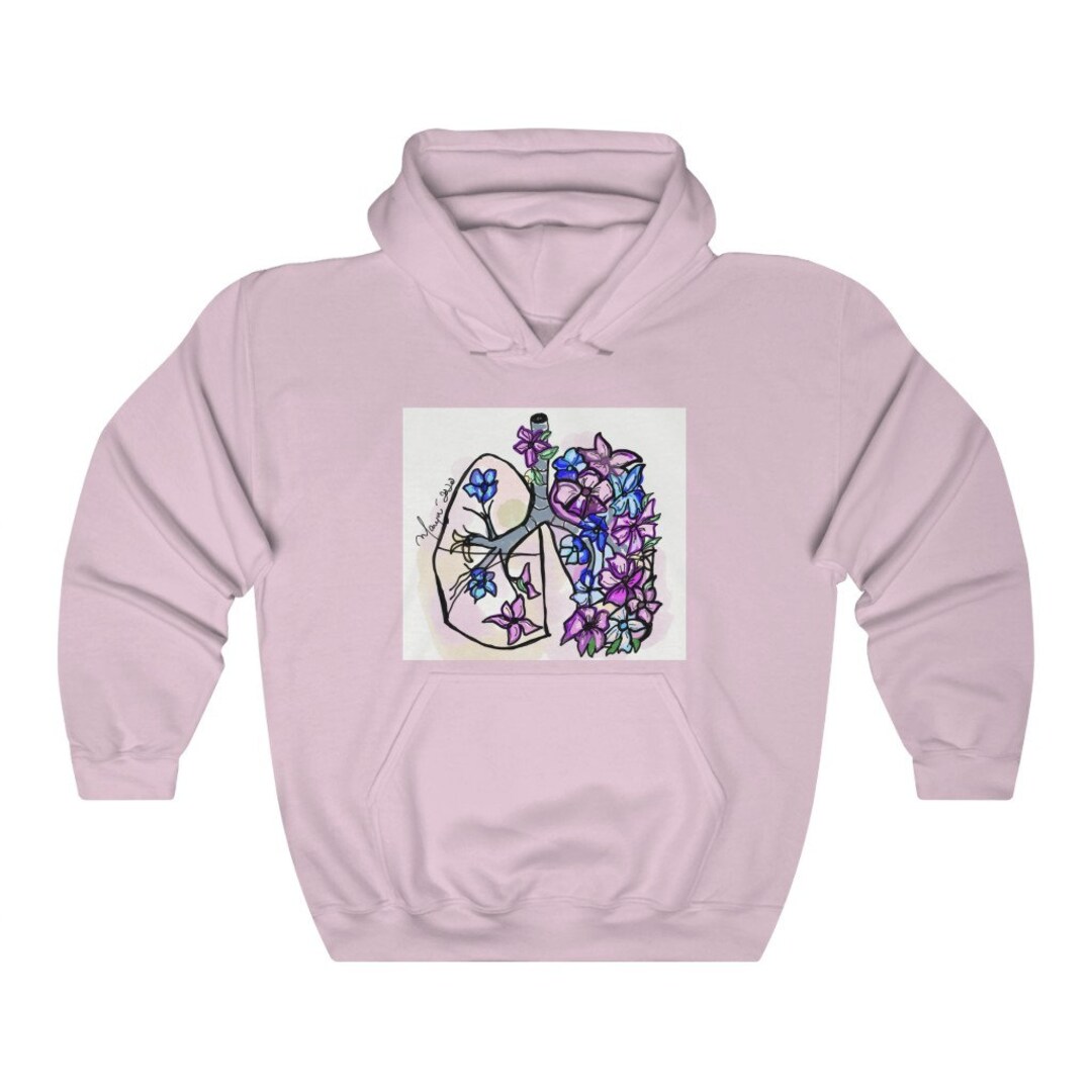 Lungs Flowers Chest Respiratory System Trachea Anatomy - Etsy