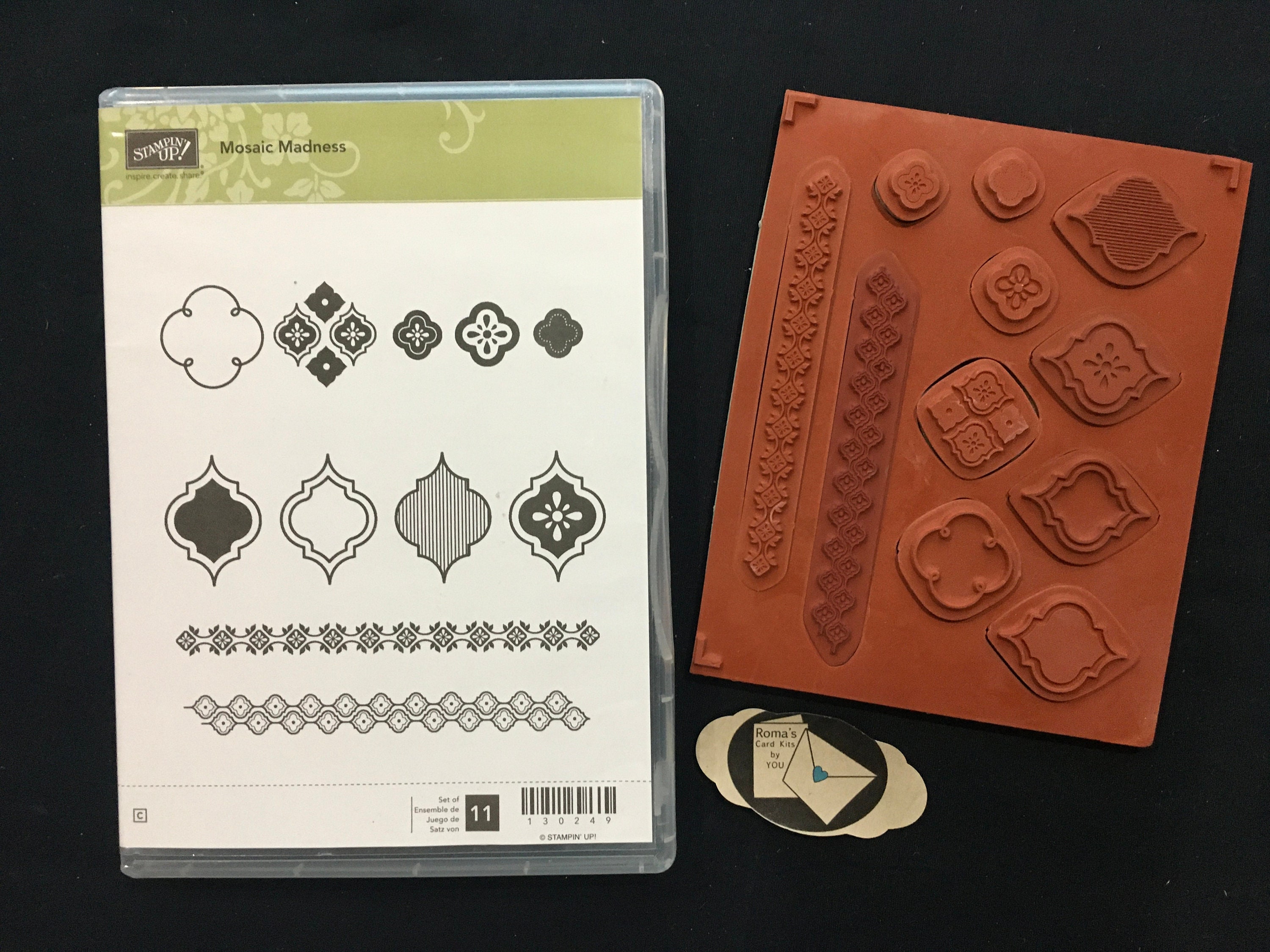 Used Stampin up Stamps,a Round Array,fox&friends,collagecurio,chiao ...