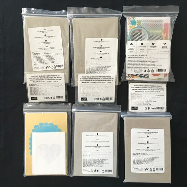 Project Life Cards - Etsy