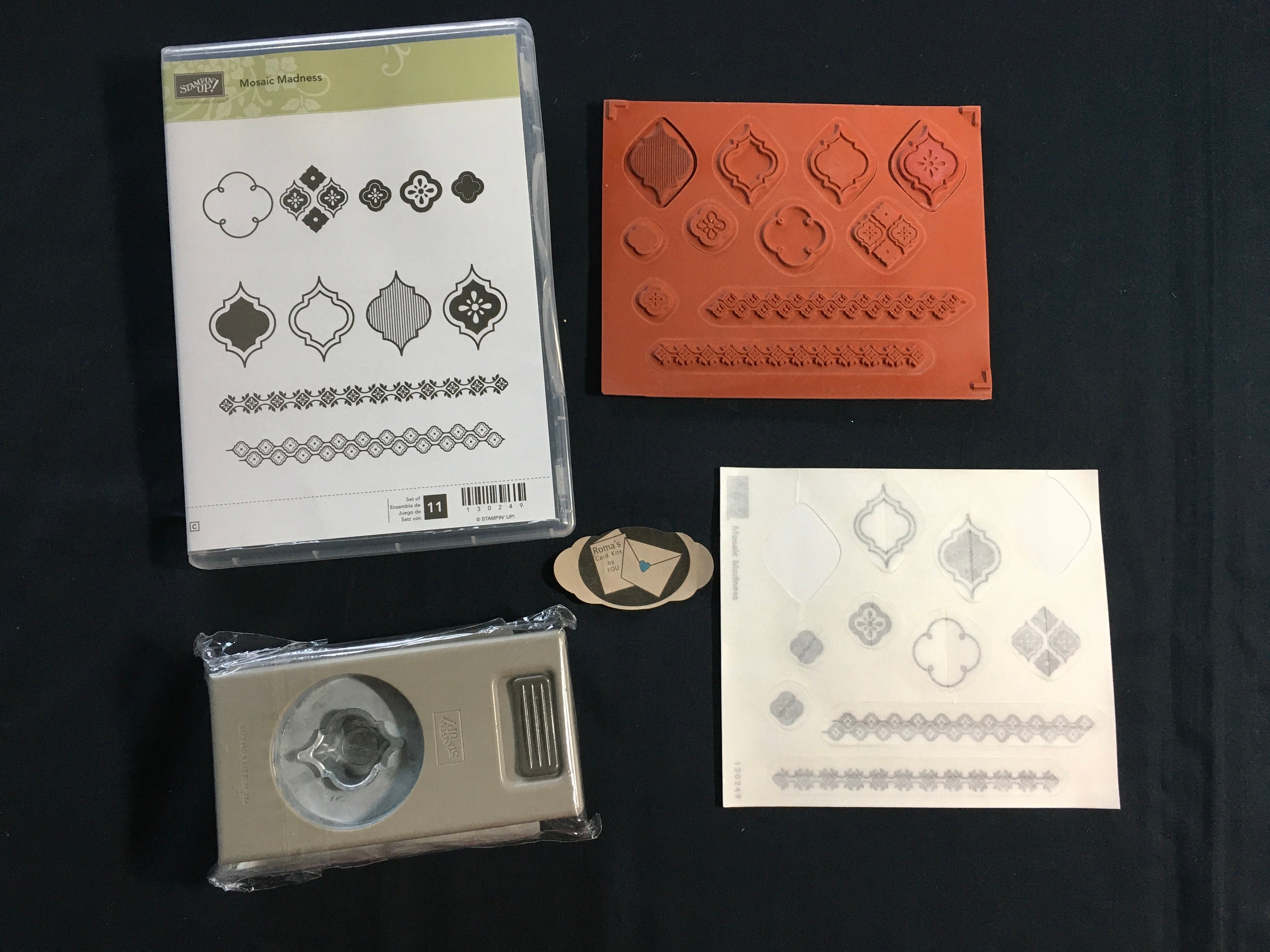 Stampin’up Stamp and Punch/framelits Dies Bundles Hero, Adventure ...