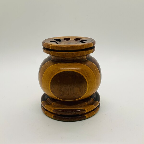 Wood Pen Holder - Etsy