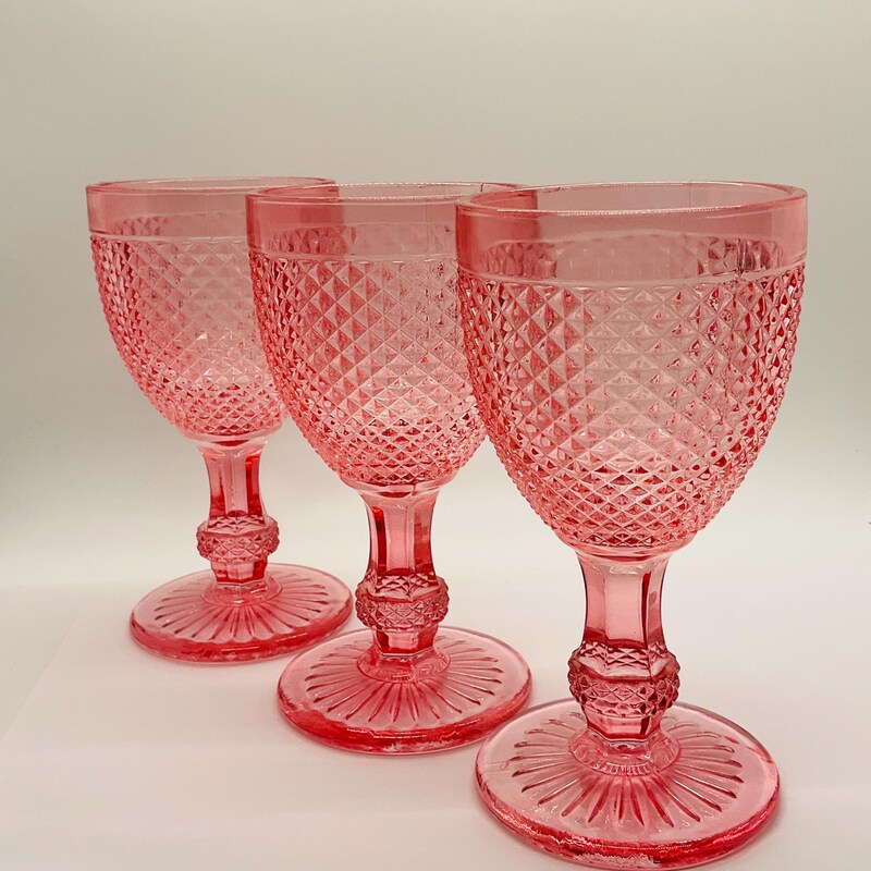 Pink Goblets - Etsy