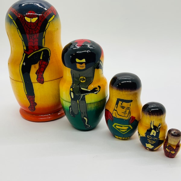 Spiderman Nesting - Etsy