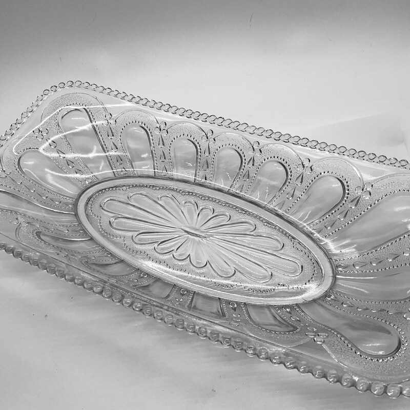 Glass Relish Tray - Etsy