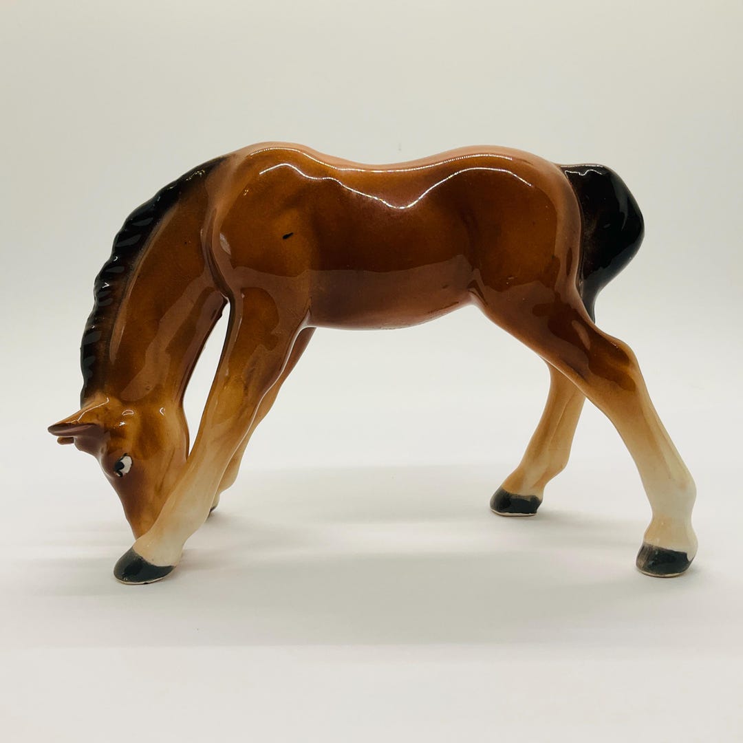 Vintage Colt Figurine/possible Beswick, Possible Lefton/made in Japan ...