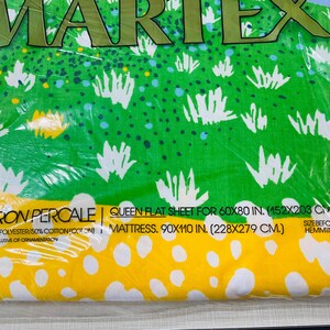 Vintage Martex Sheets/flat Sheets/queen Size/rare Find/spring Valley ...