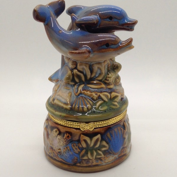 Dolphin Trinket Box - Etsy