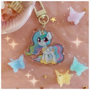 MLP Pony - Mini Acrylic Charms - Etsy