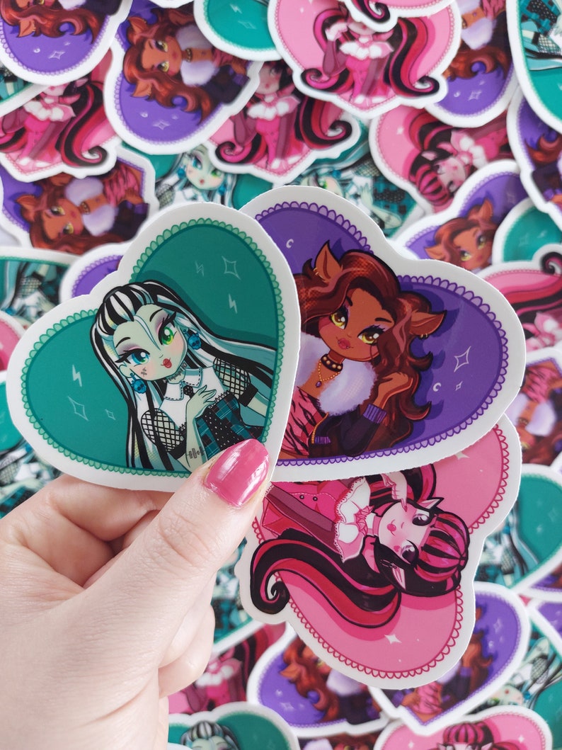 Monster Ladies! -stickers - Etsy