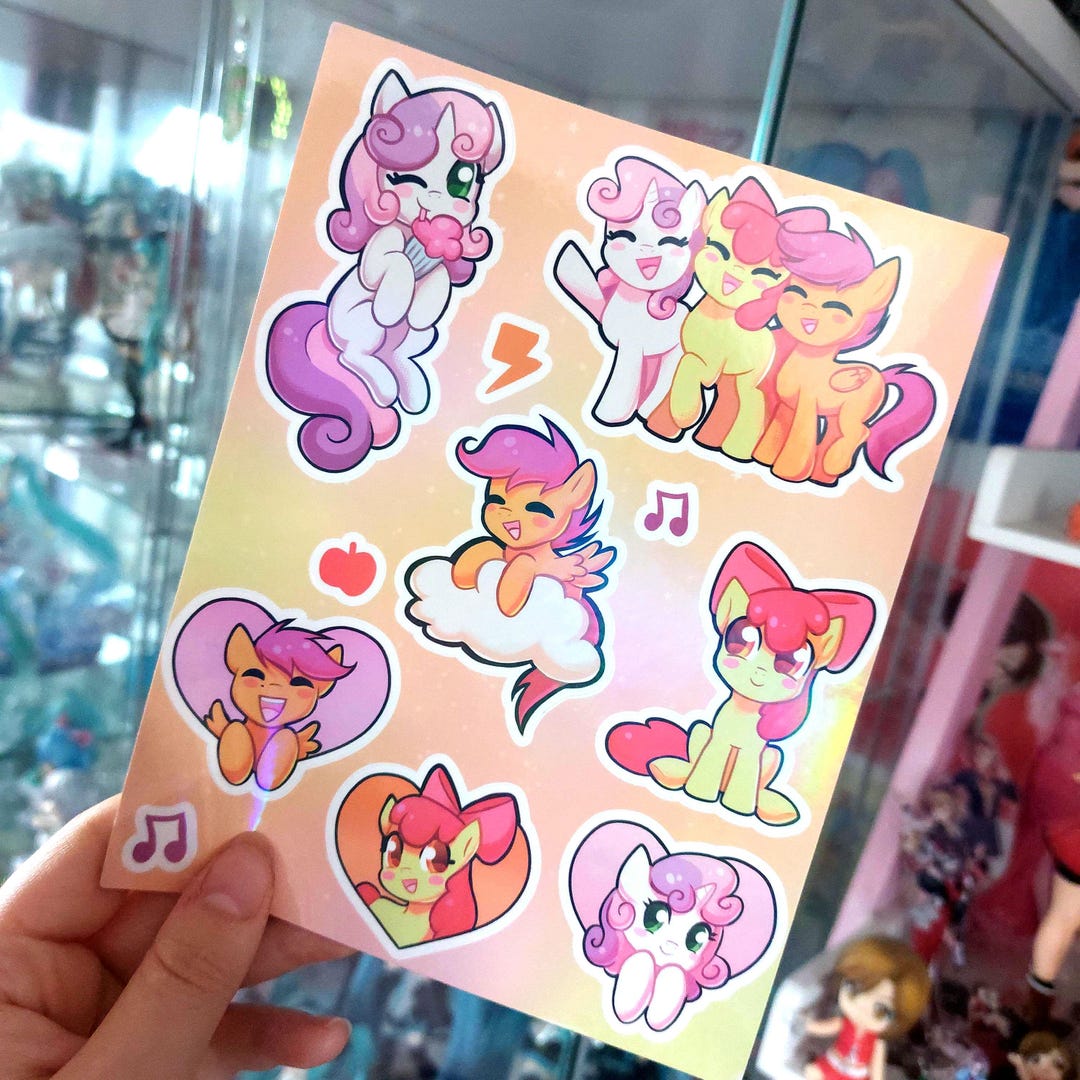 MLP- Sticker Sheet PREORDER - Etsy