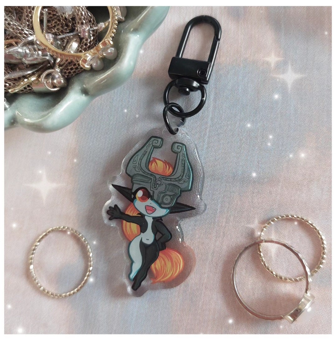Midna , Loz, Twilight Princess - Mini Keychain - Etsy