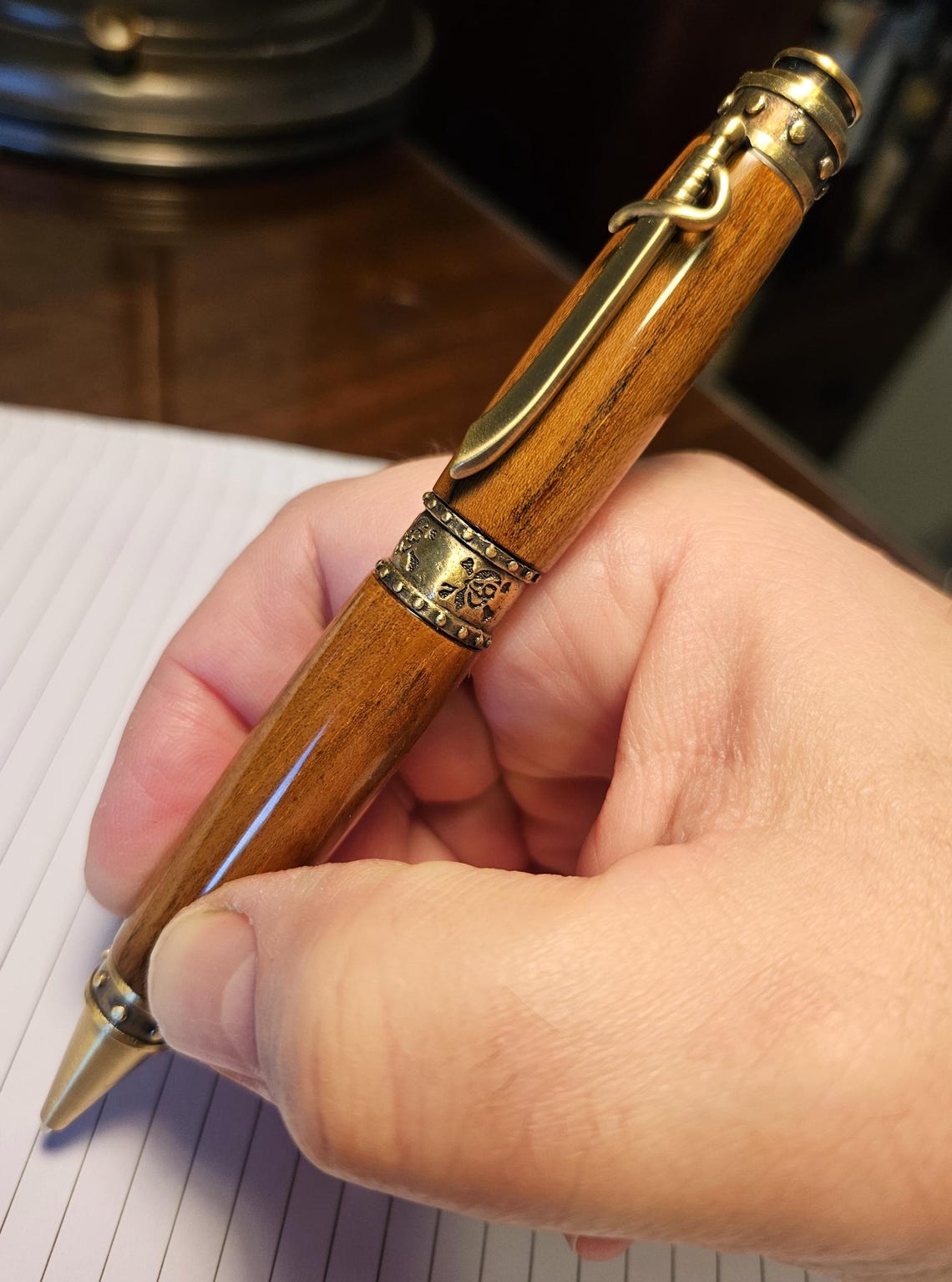 Pirate Pen - Ballpoint, Sailor, Teak, Boat Pen, Gift Pen, Handmade Pen ...